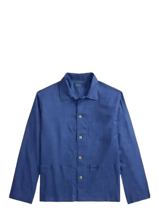 Polo Ralph Lauren Barton Buttoned Overshirt - Blue