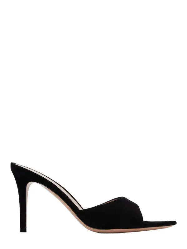 GIANVITO ROSSI Elle 85 Open-toe High-heeled Sandals - Black