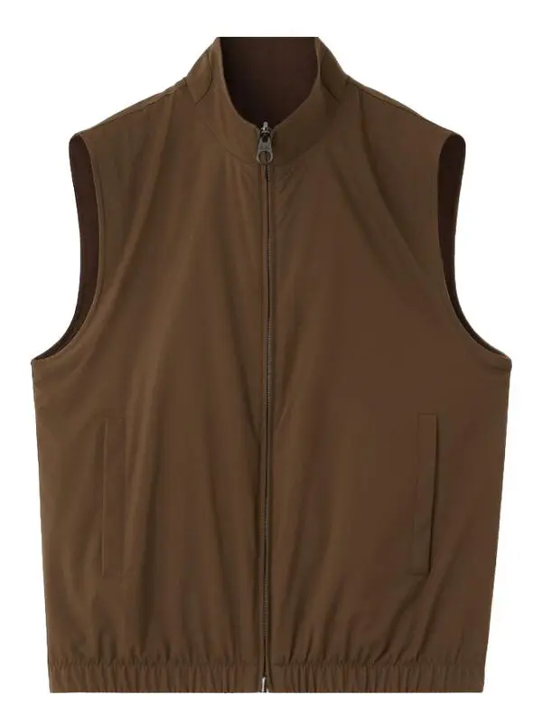 Loro Piana Zip-up Vest - Sequoia