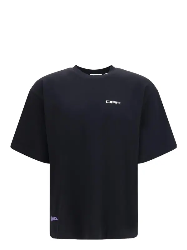 Off-White Arrow Skate Crewneck T-shirt - Black