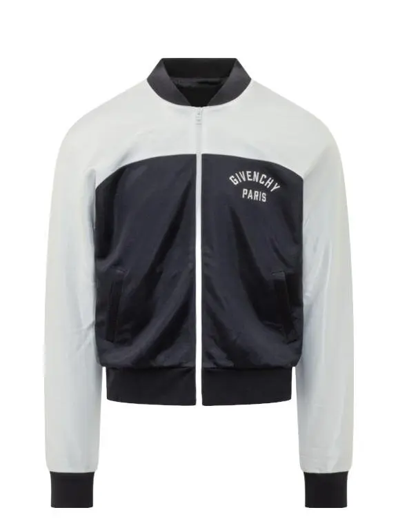 Givenchy Two-toned Zipped Track Jacket - No