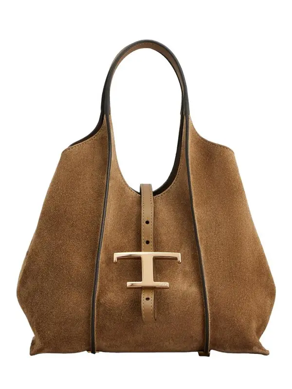 TOD'S Double-handle Shoulder Bag - Brown