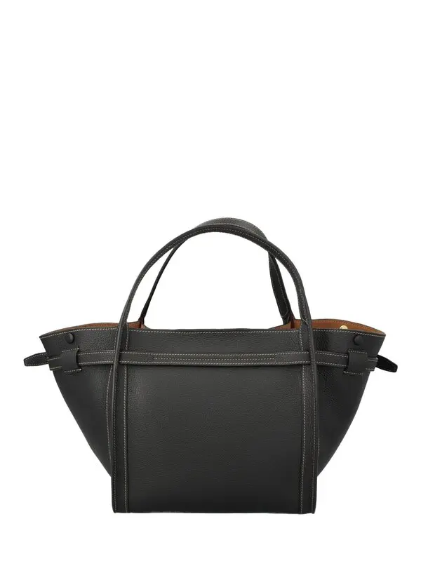 TOD'S Timeless Leather Tote Bag - Black