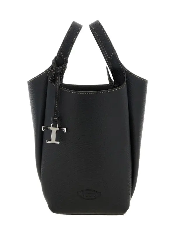 TOD'S Timeless Mini Bucket Bag - Black