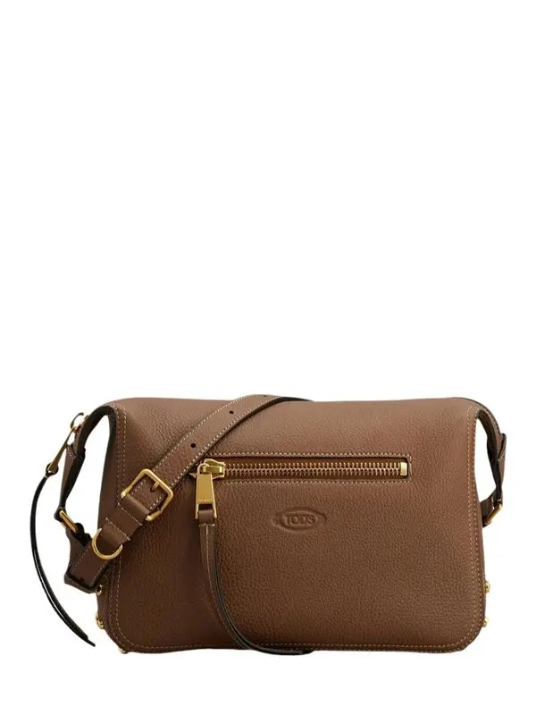 TOD'S Gmt Shoulder Bag Mini - Brown