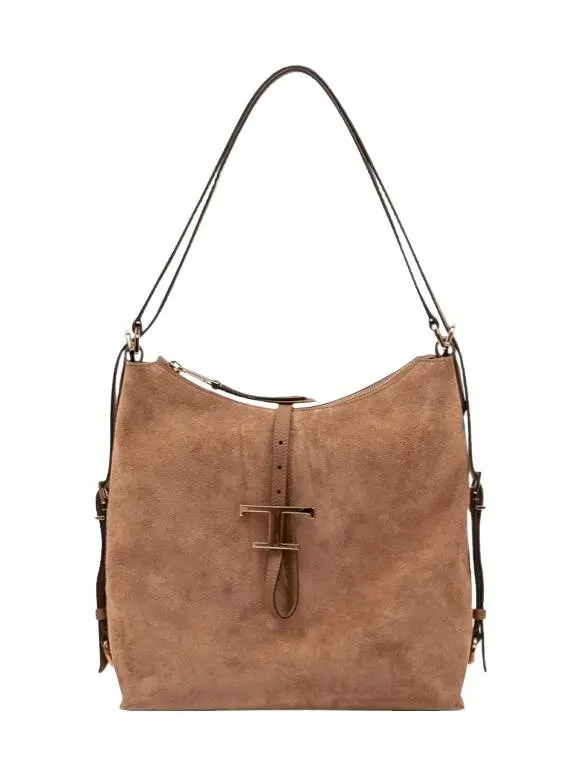 TOD'S Timeless Small Shoulder Bag - Brown