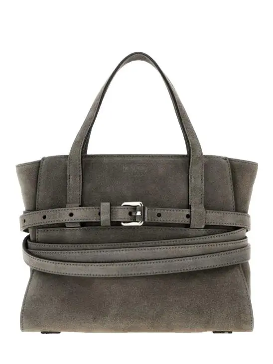 Moschino Top-handle Shoulder Bag - Grey