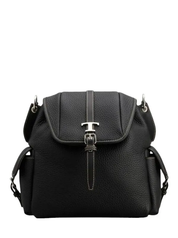 TOD'S Timeless Buckle-fastening Backpack - Black