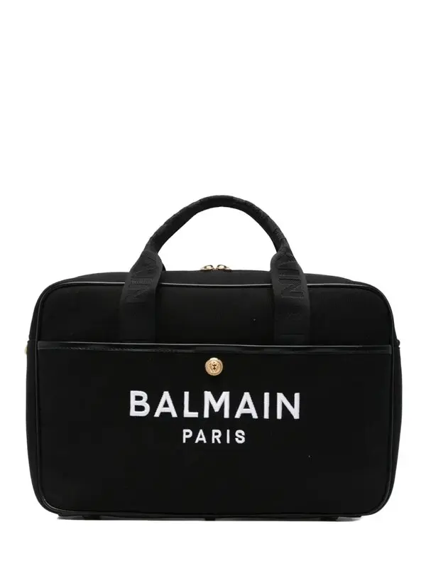 Balmain Logo-print Changing Bag - Black