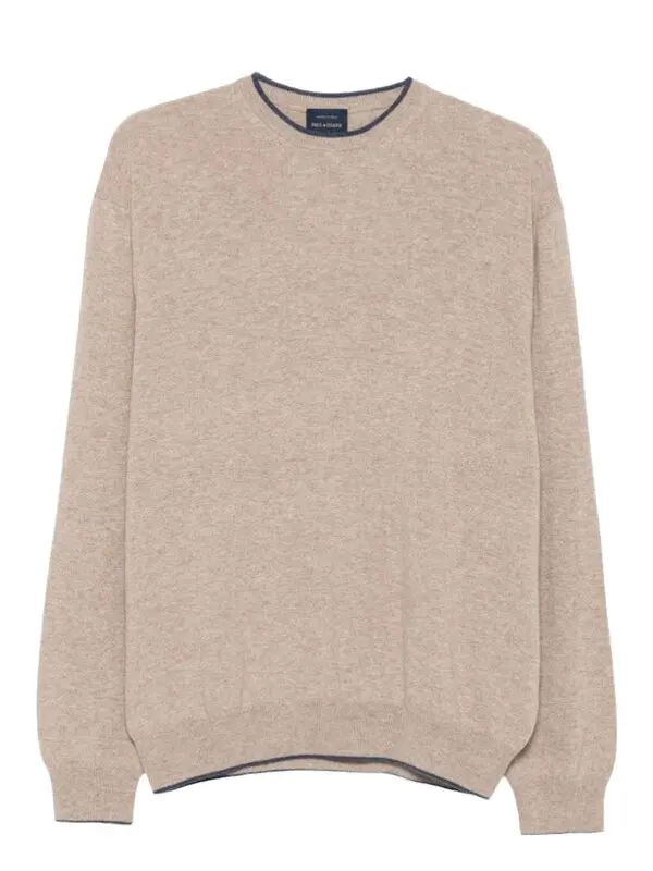 Paul & Shark Long Sleeve Sweater - Nude