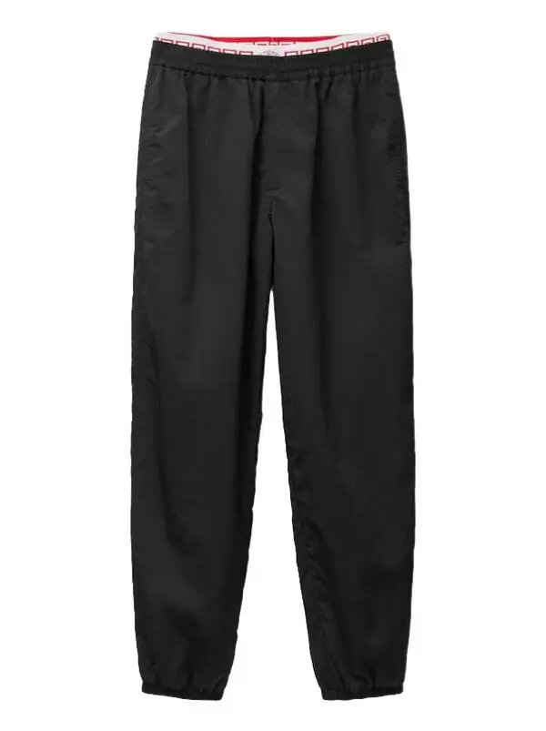 Versace Greca Pattern Joggers - Black