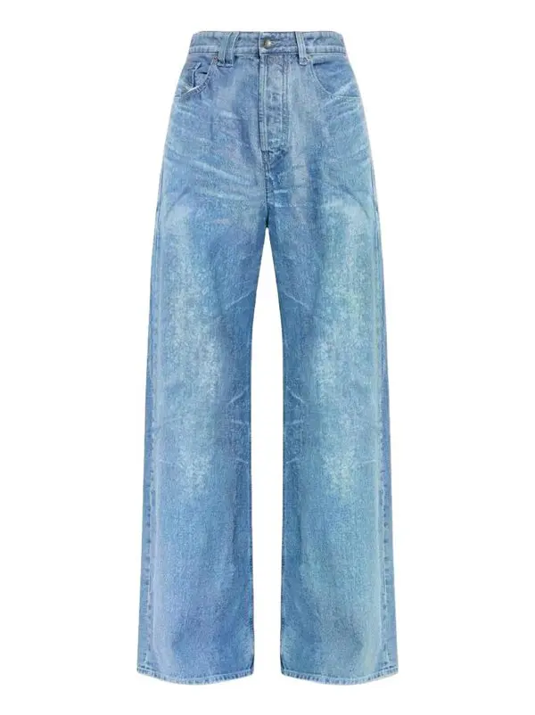 DIESEL® 1996 D-sire-fsi Wide-leg Jeans - Blue