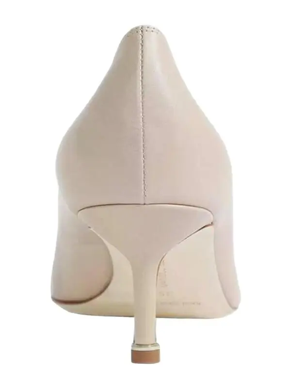 Manolo Blahnik Hangisi Crystal-buckle Heeled Pumps - Neutrals