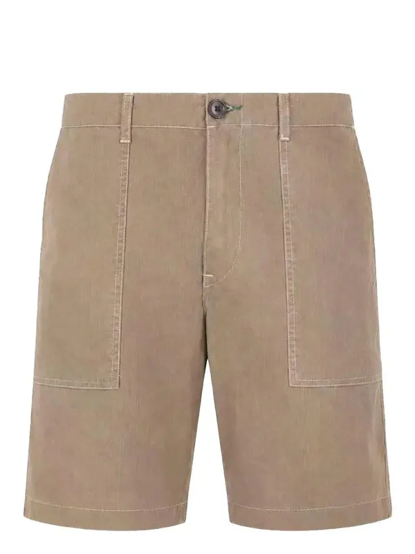 Paul Smith Patch Pocket Shorts - Neutrals