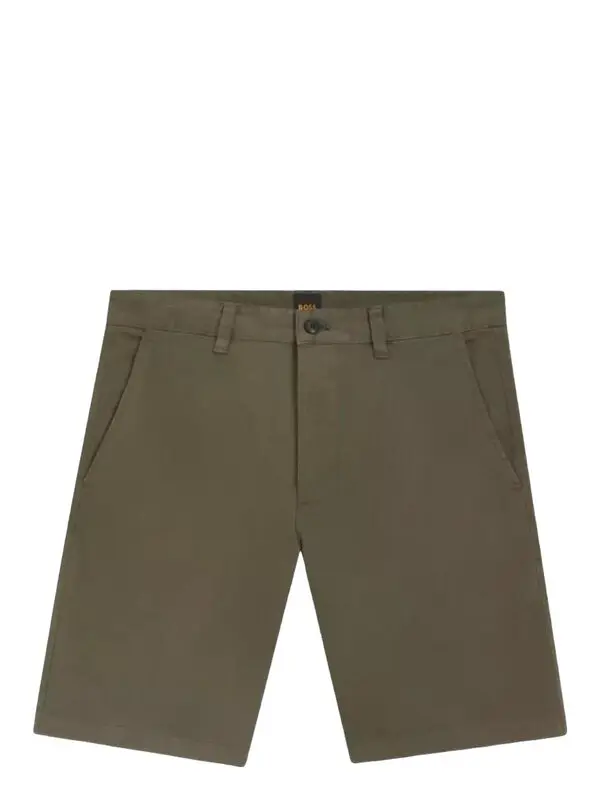 BOSS Slim-fit Chino Shorts - Green