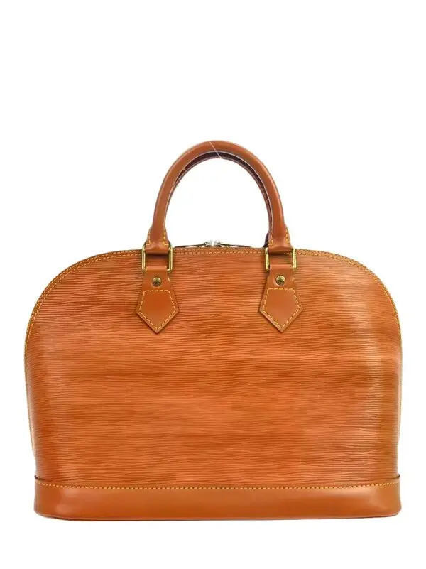 LOUIS VUITTON Epi Leather Alma Tote Bag - Orange