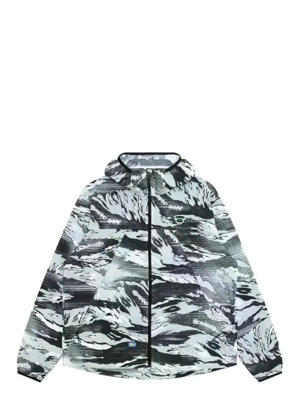 AAPE BY *A BATHING APE Camouflage Hooded Jacket - Black