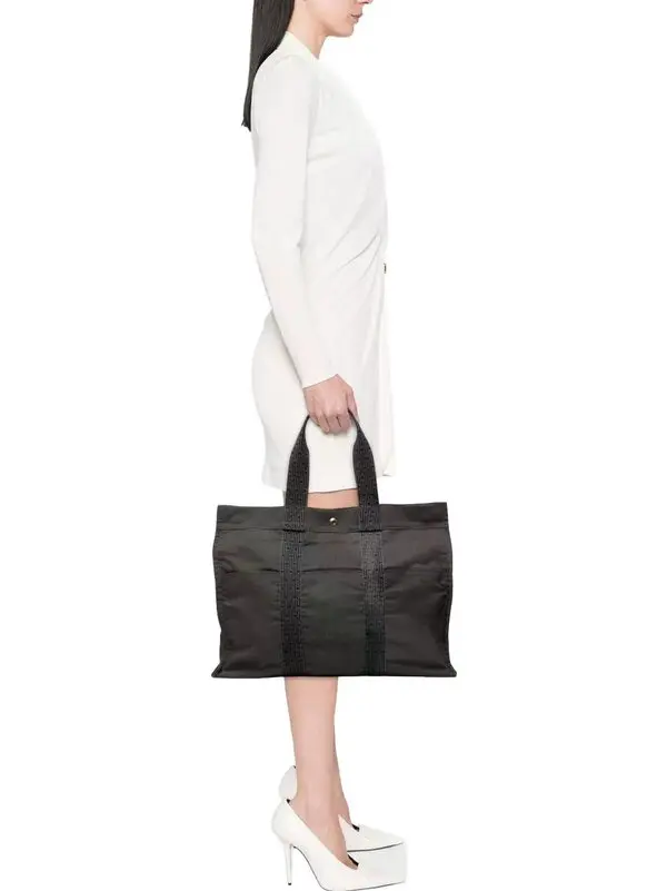 Hermès Herline Gm Tote Bag - Grey