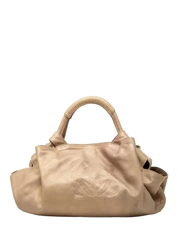 Loewe Metallic Nappa Aire Hobo Bag - Gold