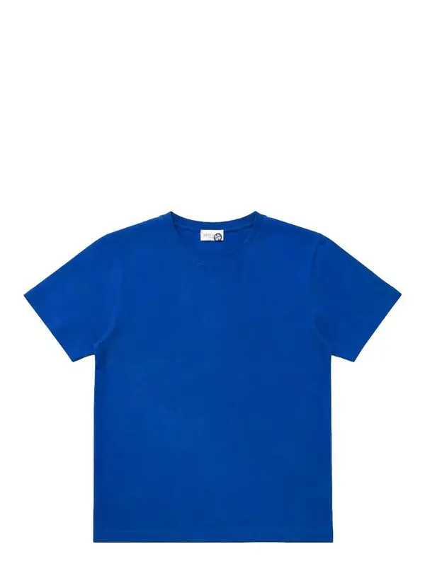 HERITAGE Crew-neck Short-sleeve T-shirt - Blue
