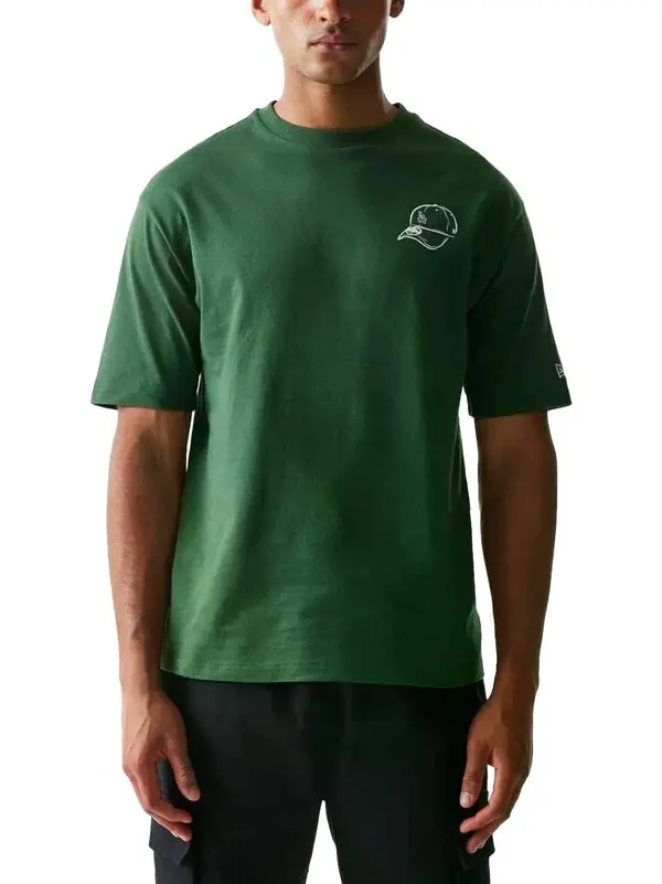 New Era Mlb Los Angeles Dodgers Graphic T-shirt - Green