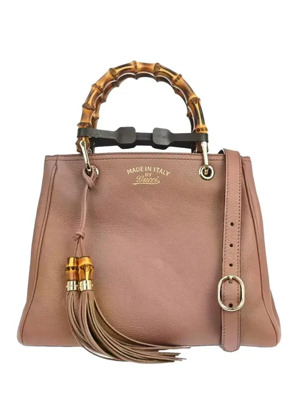 Gucci Bamboo Shopper Tote Bag - Pink