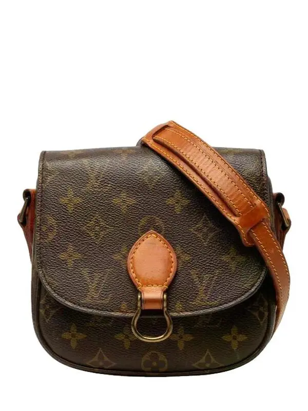 LOUIS VUITTON Saint Cloud Pm Monogram Canvas Crossbody Bag - Brown