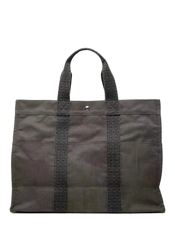 Hermès Herline Gm Tote Bag - Grey