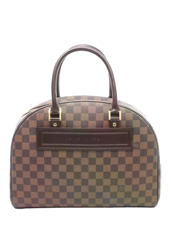 LOUIS VUITTON Damier Ebene Nolita Handbag - Brown