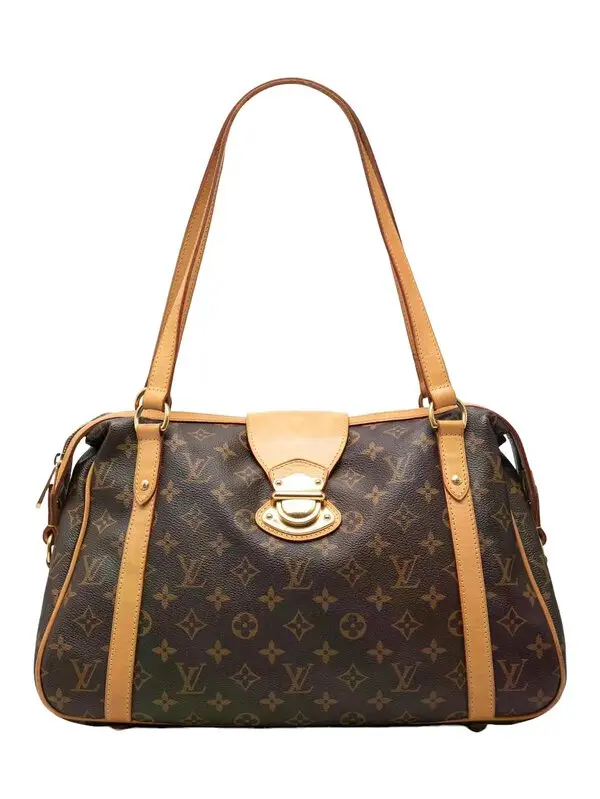 LOUIS VUITTON Monogram Stresa Pm Shoulder Bag - Brown