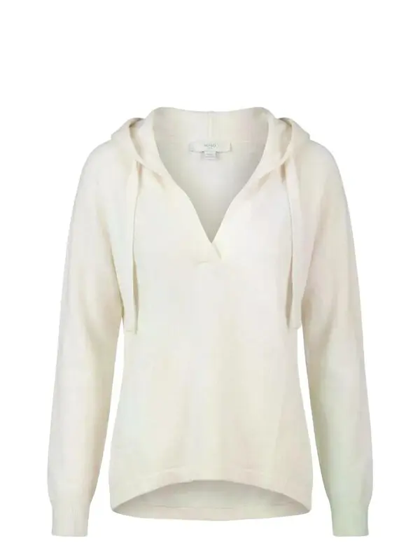 Malo V-neck Hoodie - Neutrals