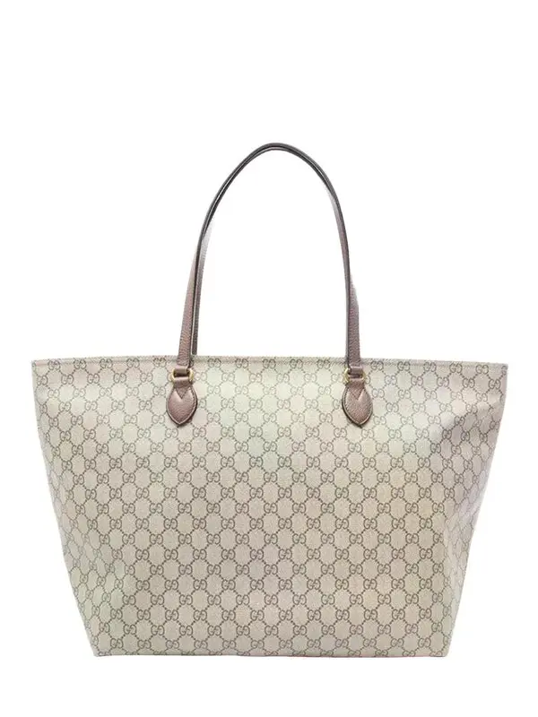 Gucci Ophidia Gg Supreme Tote Bag - Neutrals