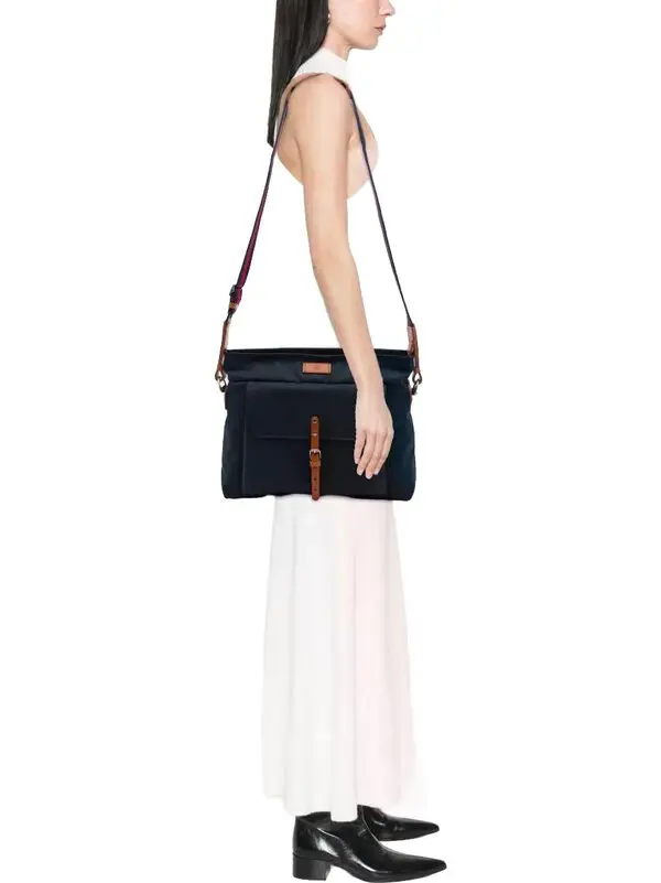 Gucci Nylon Web Crossbody Bag - Blue