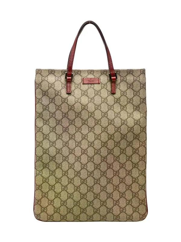 Gucci Gg Supreme Tote Bag - Neutrals