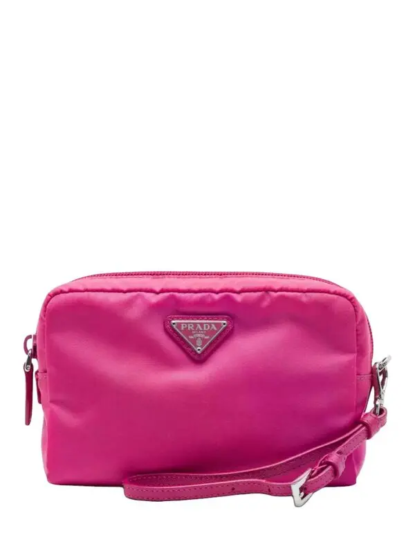 Prada Tessuto Pouch - Pink