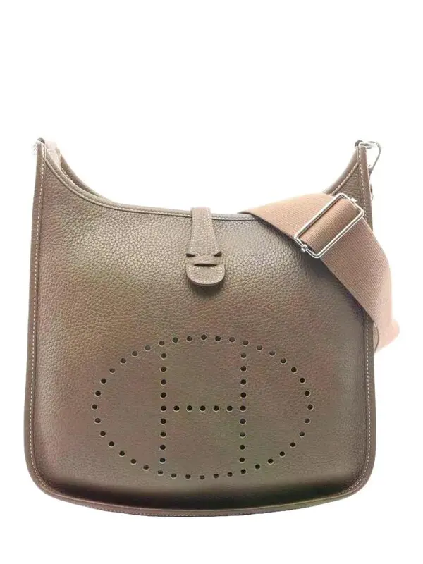 Hermès Clemence Evelyne Iii Pm Crossbody Bag - Brown