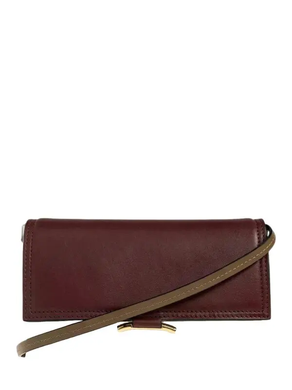 WANDLER Ida Trio Leather Shoulder Bag - Red