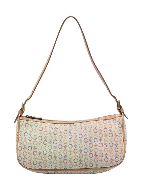Celine Macadam Canvas Shoulder Bag - Brown