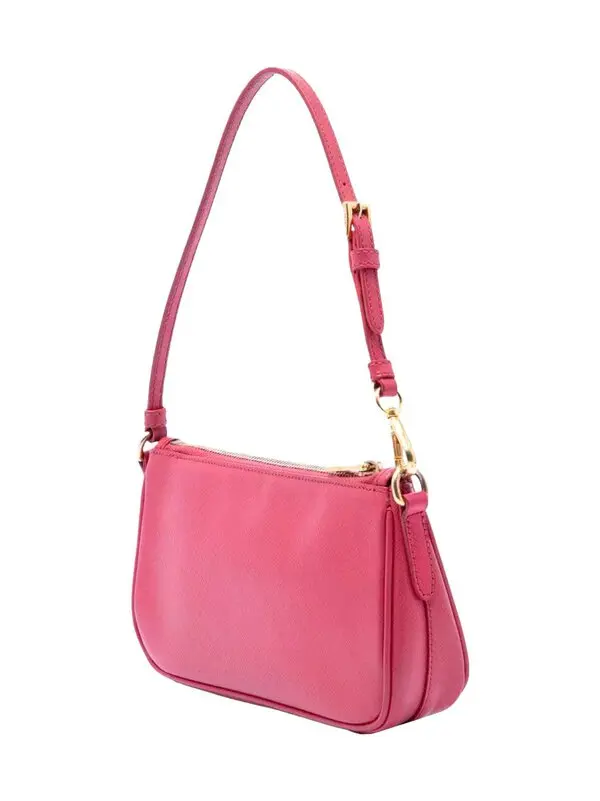 Prada Saffiano Shoulder Bag - Pink
