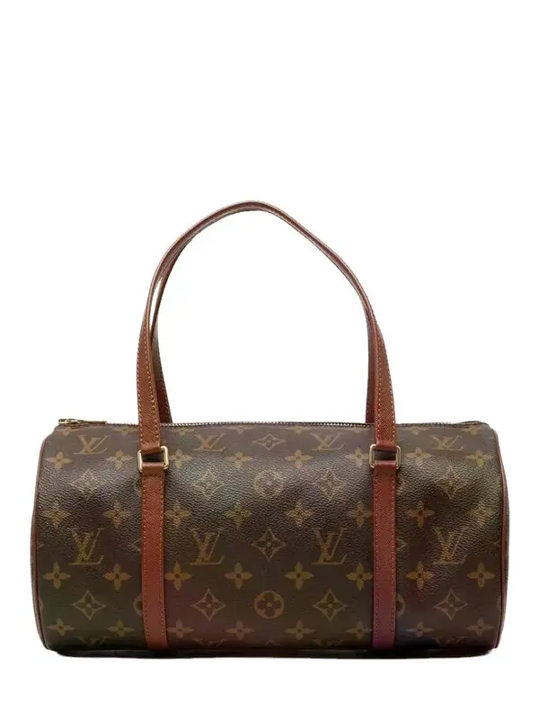 LOUIS VUITTON Monogram Papillon 30 Handbag - Brown