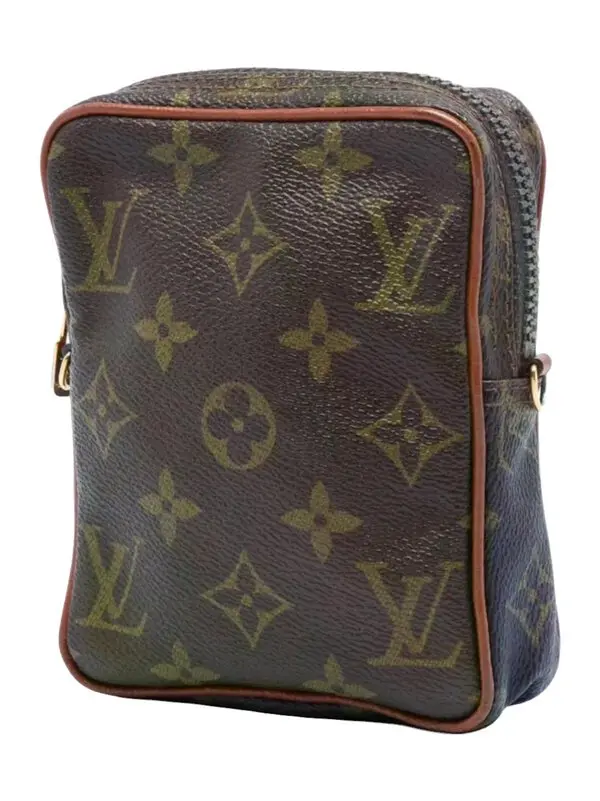 LOUIS VUITTON Monogram Mini Danube Crossbody Bag - Brown