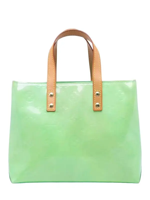 LOUIS VUITTON Monogram Vernis Reade Pm Handbag - Green