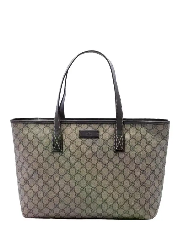 Gucci Gg Supreme Tote Bag - Neutrals