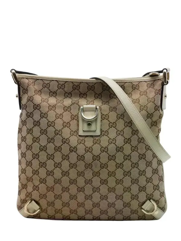 Gucci Gg Canvas Abbey D Ring Crossbody Bag - Neutrals