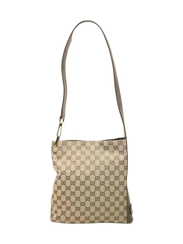 Gucci Gg Canvas Shoulder Bag - Neutrals