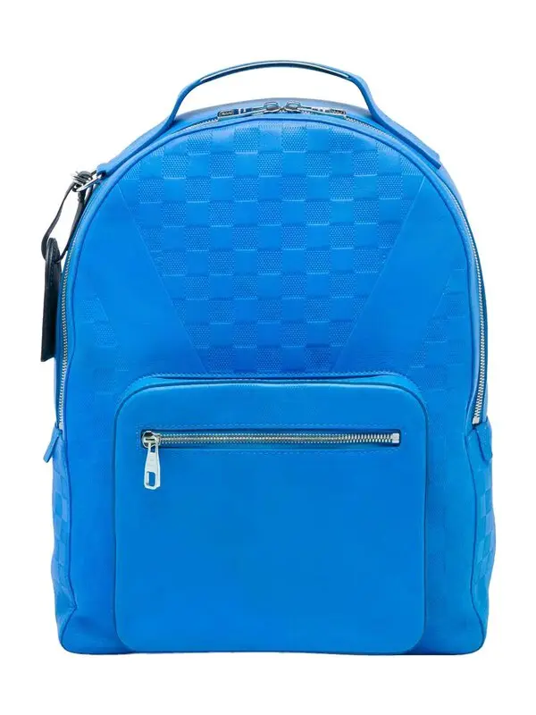 LOUIS VUITTON Damier Infini Josh Backpack - Blue
