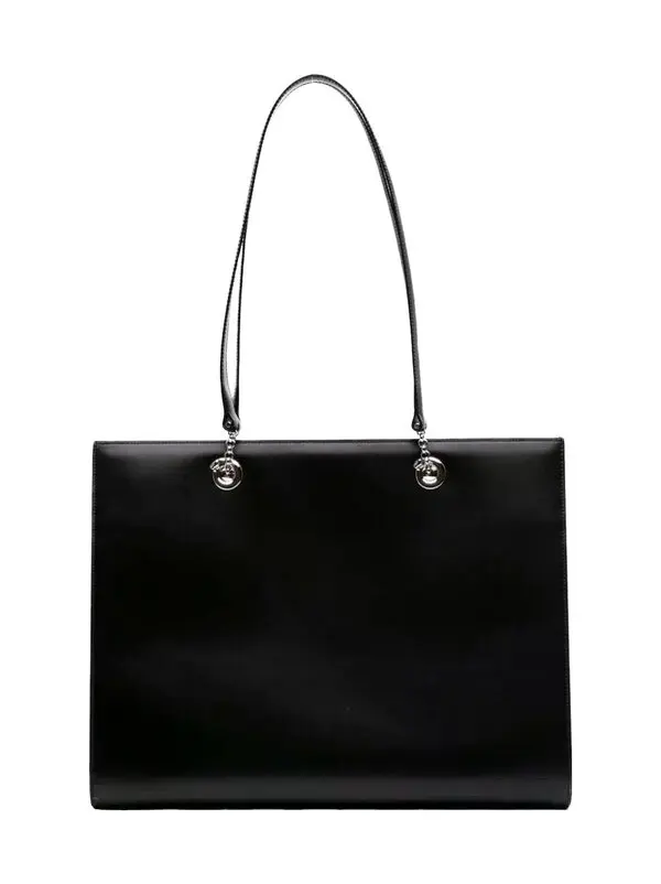 Cartier Leather Panthère Tote Bag - Black