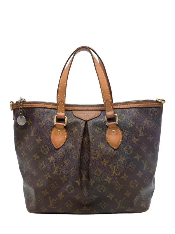 LOUIS VUITTON Monogram Palermo Pm Satchel - Brown