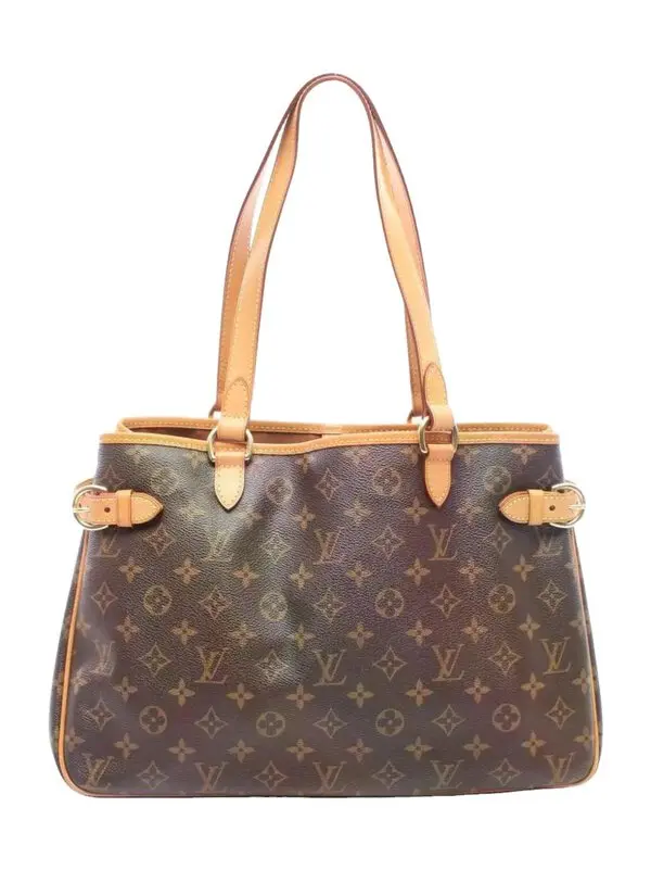LOUIS VUITTON Monogram Batignolles Horizontal Tote Bag - Brown