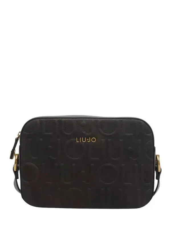 Liu Jo Logo Embossed Crossbody Bag - Brown